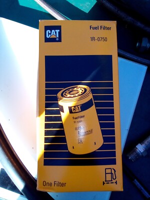 New OEM CAT Caterpillar Spin-on Diesel Fuel Filter 1R-0750 | eBay