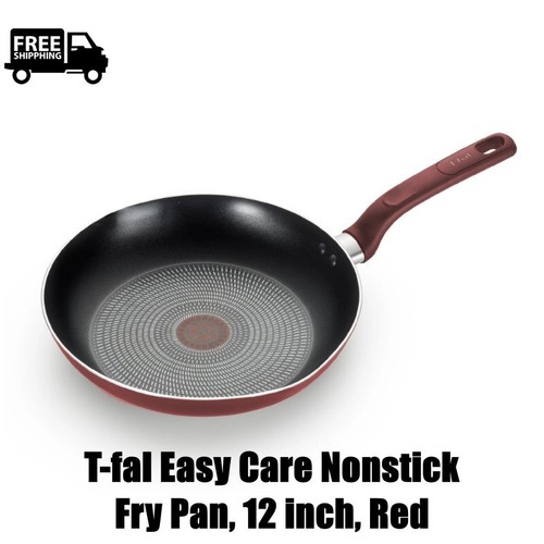 T-fal Easy Care Nonstick Fry Pan, 12 inch, Red | eBay