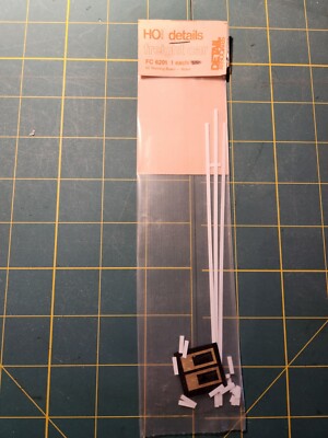 DETAILS ASSOCIATES, HO SCALE, FC-6201 40' RUNNING BOARD WOOD | eBay