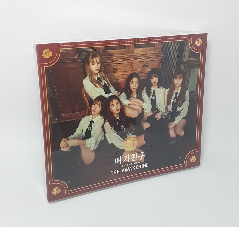 GFRIEND 4th Mini Album [THE AWAKENING] Knight Ver CD+P.Book+2ea P.Card ...