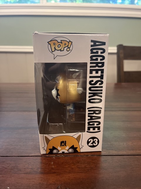 Funko Pop! Vinyl: Sanrio - Aggretsuko (Rage) (Metallic) - Barnes and Noble (BN) (Exclusive) #23 ...