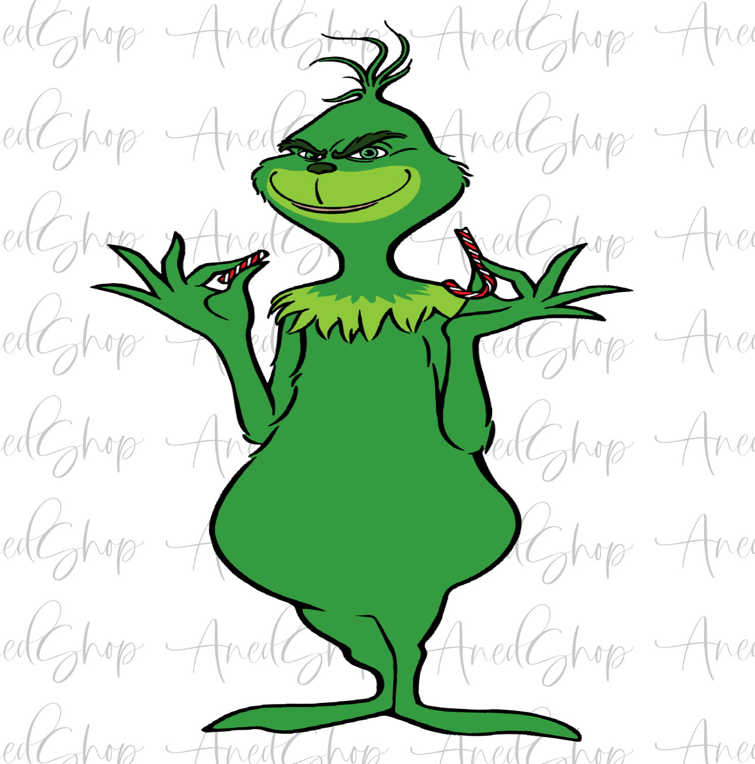 Christmas Grinch Vinyl Decal, Grinch head Decal, for Window, Bumper ...