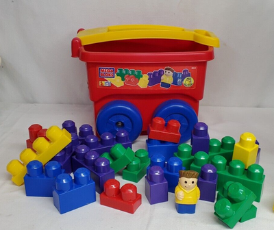Mega Bloks Wagon Pieces List Building Blocks D'Best Toys