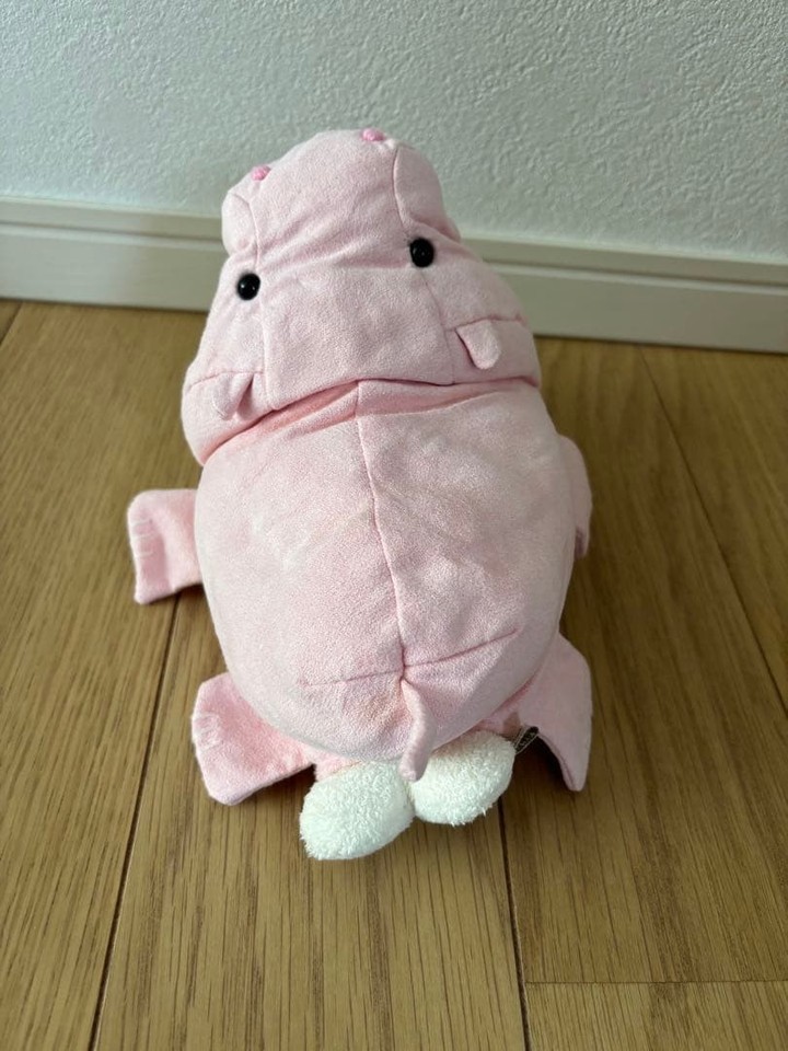 Shirotan Hippo Kigurumi Plush Toy Mother Garden JPN Limited Edition ...