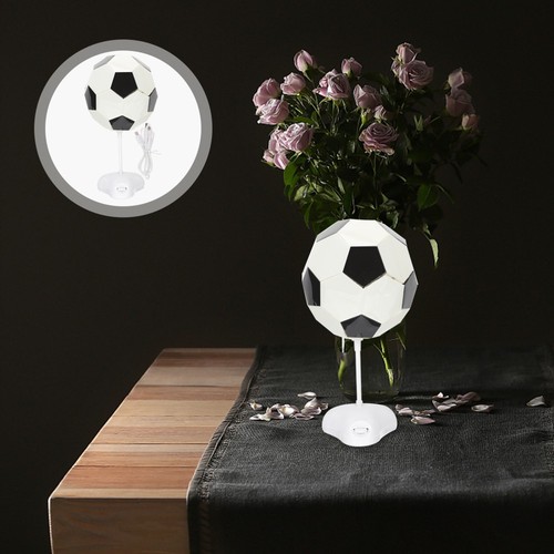 Bedside Lamp Nightstand Table Lampe Foot Étudiant Bureau Football | eBay