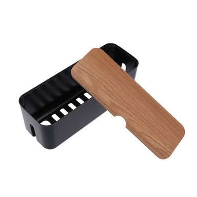 1Pc Power Cord Storage Box Power Strip Data Headset Finishing Wire ...