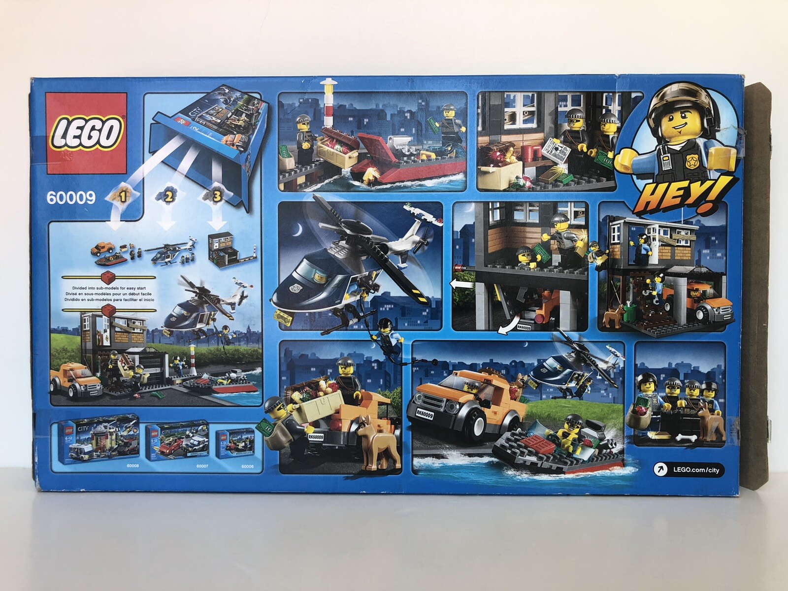 Lego City 60009 - Helicopter Arrest (includes retail box and manuals ...
