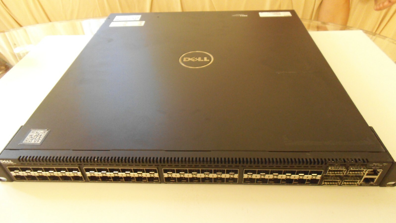 Dell Force10 S4810P 48x10Gb SFP+ 4x40GbE QSFP w/ Dual PSU | eBay