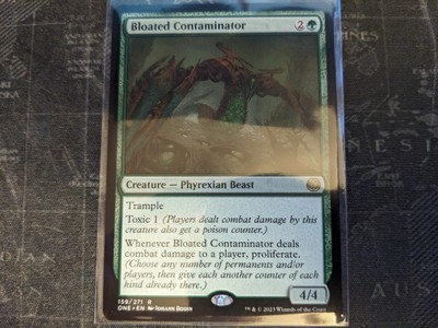 MTG Magic: The Gathering Bloated Contaminator ONE Phyrexia All Will Be ...