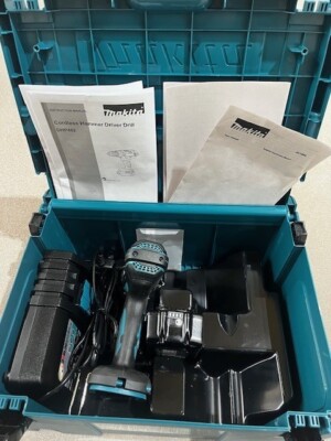 Makita DHP482 COMBI DRILL WITH 5AH BATTERY & CHARGER & CASE | eBay UK