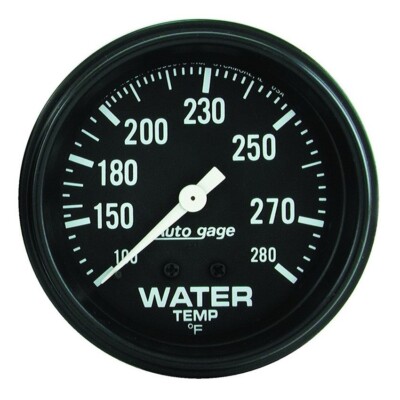 Autometer AU2313 2-5/8" Auto gage Series Water Temperature Gauge | eBay Australia