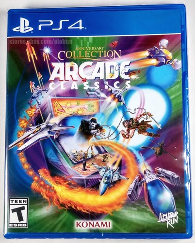 Limited Run Games ARCADE CLASSICS ANNIVERSARY COLLECTION | PlayStation ...
