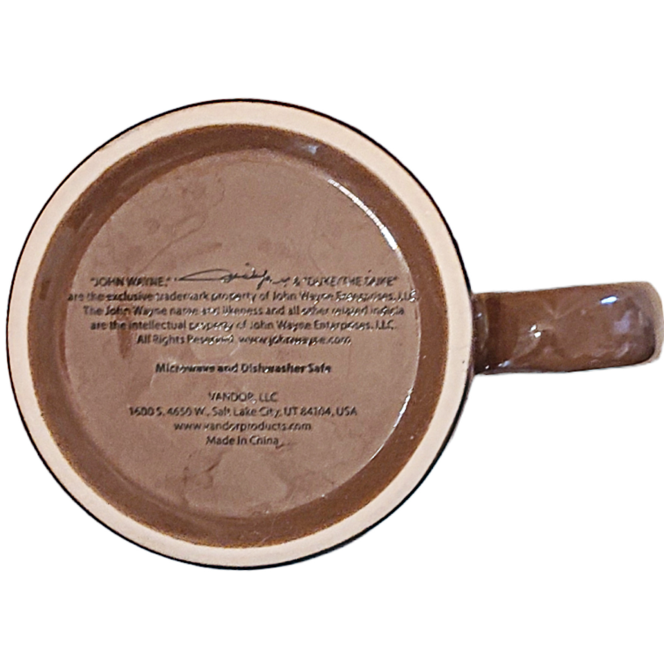 Vandor John Wayne Liberty Valance Whoa Take 'er Easy There Pilgrim ...