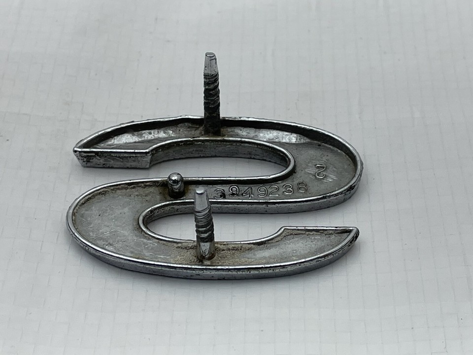 1970-1972 Chevy SS Letter Emblems Super Sport Badge Trim Molding ...