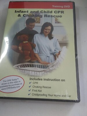 🌴 DVD New ~ infant and child CPR and choking rescue - training dvd | eBay
