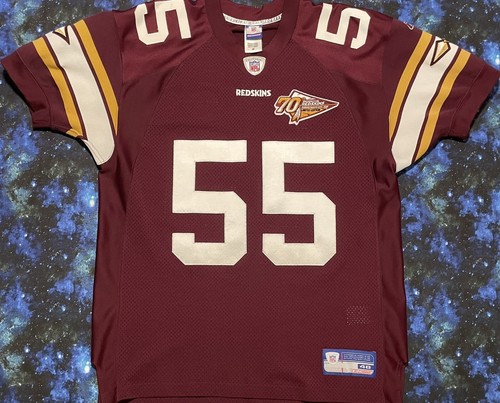 Vintage Reebok NFL Washington Redskins Chris Hanburger 70th Anniversary ...