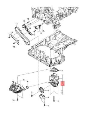 Genuine AUDI A8 S8 quattro Audi RS6RS6 plus Avant qu. RSQ8 Oil Pump ...
