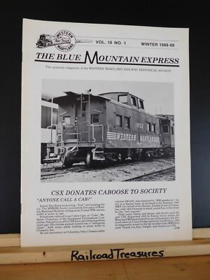 Blue Mountain Express 1988-89 Winter Western Maryland Railway ...