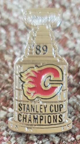 CALGARY FLAMES STANLEY CUP CHAMPIONS Logo Lapel Pin | eBay