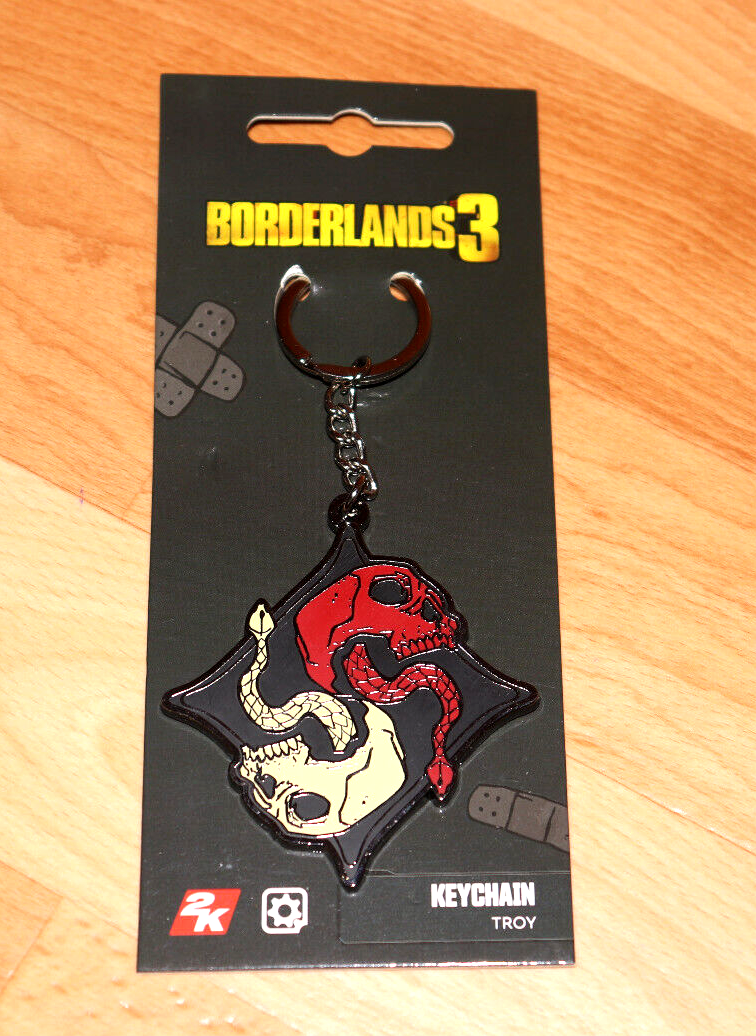Borderlands 3 Troy Rare Keychain Key Ring / Schlüsselanhänger PS4 Xbox ...