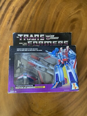 Transformers G1 STARSCREAM Reissue 2017- Walmart. Complete In Box NEW ...