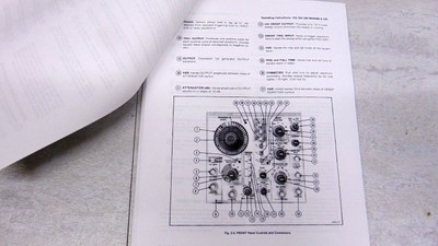 Manuals & Books - Function Generator Operating Manual