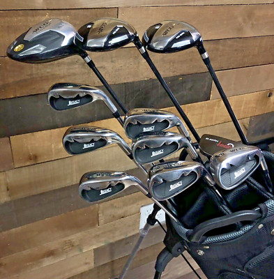 Big Tall XL Extra Long +1 Golf Iron Set #4-PW Driver 3 5 Fairway Wood ...