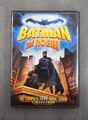 Batman and Robin - The Complete 1949 Movie Serial Collection DVDs ...