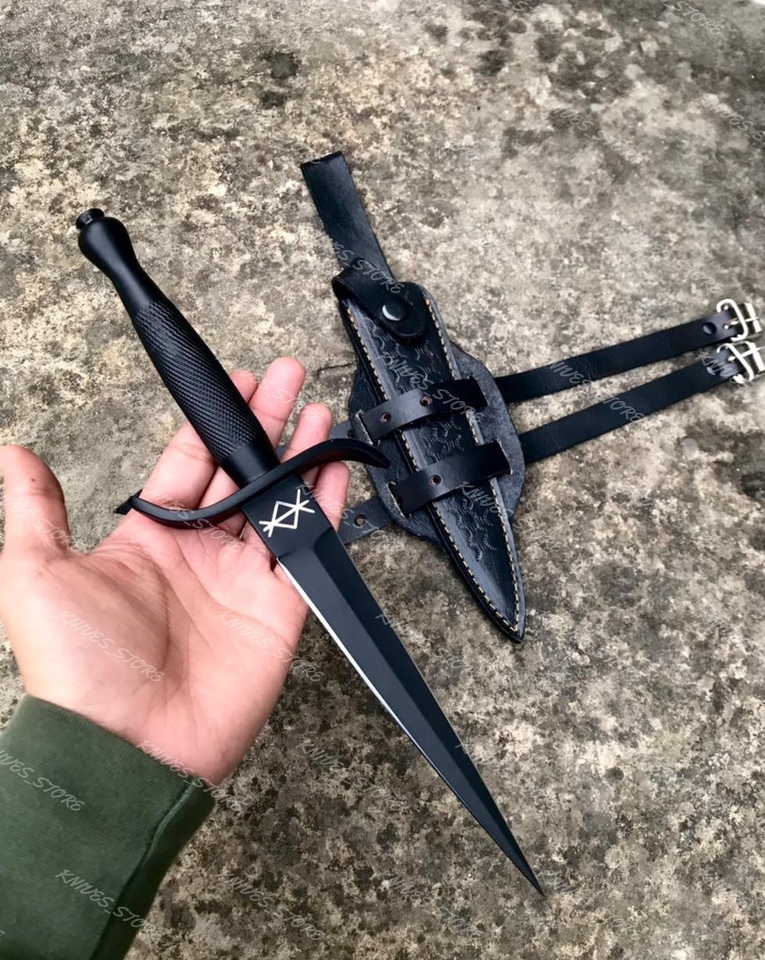 Fairbairn-Sykes Style Commando Collectible Knife with Sheath | eBay