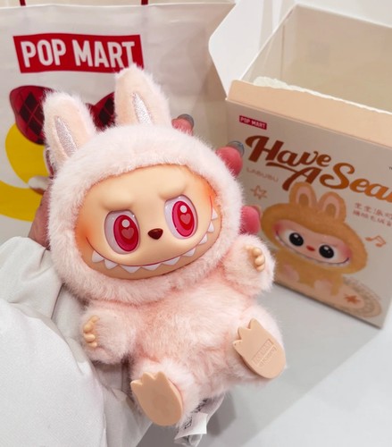 *Authentic DaDa*US🇺🇸popmart Labubu Have A Seat PINK Vinyl SEALED | eBay