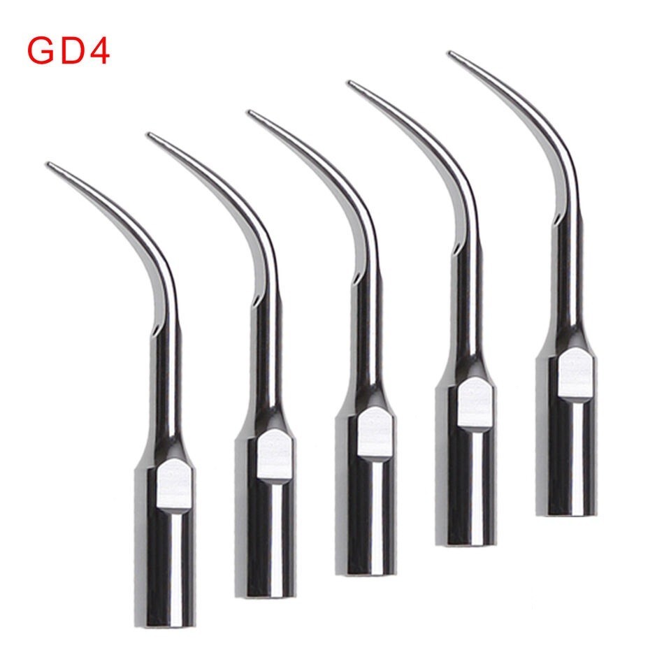 10 Kit Dental Ultrasonic Scaler Handpiece GD4 Scaling Tips Use Fit ...