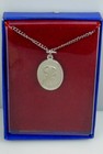 Saint Elizabeth Ann Seton Catholic Pendant Chain Necklace Rhodium ...