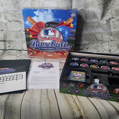MLB Full Count Baseball The Ultimate Baseball Board Game Open Box ...