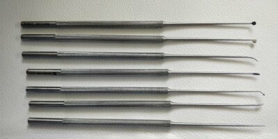 Micro Ear Pick Needles Set of 7 Pc Myringotomy ENT Instrument | eBay