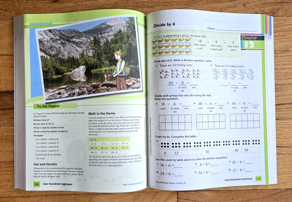 Math 3 BJU *NEW Worktext, Reviews, Student Manipulatives, Tests ...