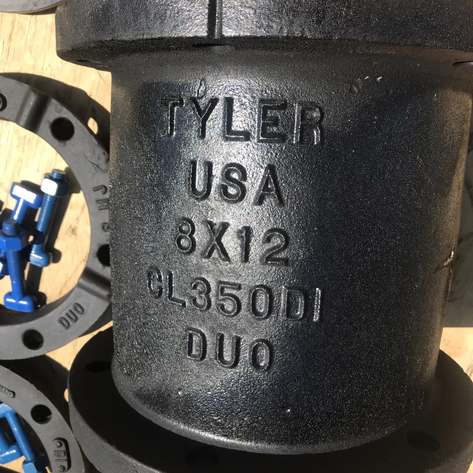8” TYLER DUAL PURPOSE DUO SLEEVE MECHANICAL JOINT DUCTILE IRON 350 ...