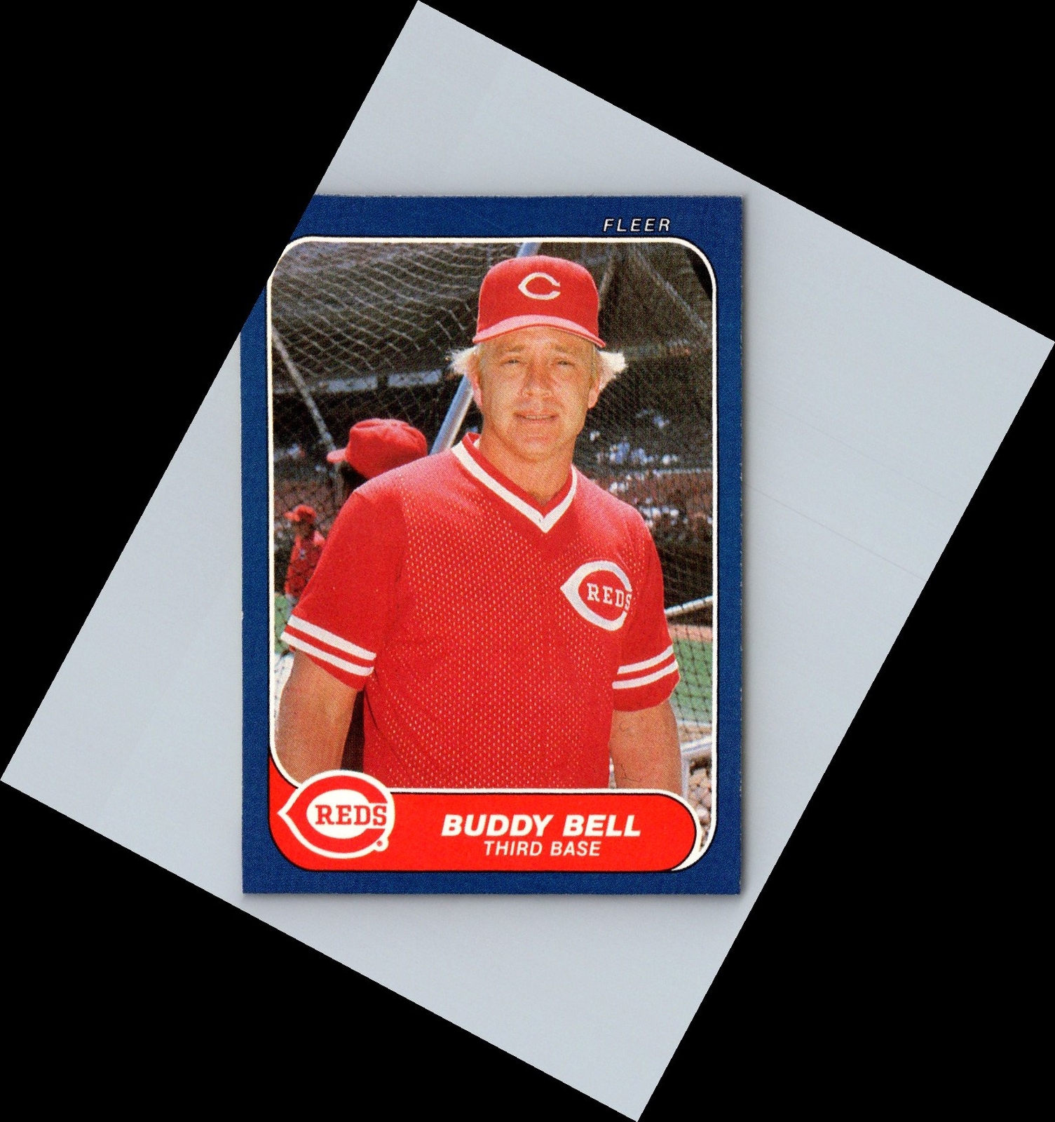 1986 Fleer Buddy Bell #172 Cincinnati Reds Baseball Card | eBay