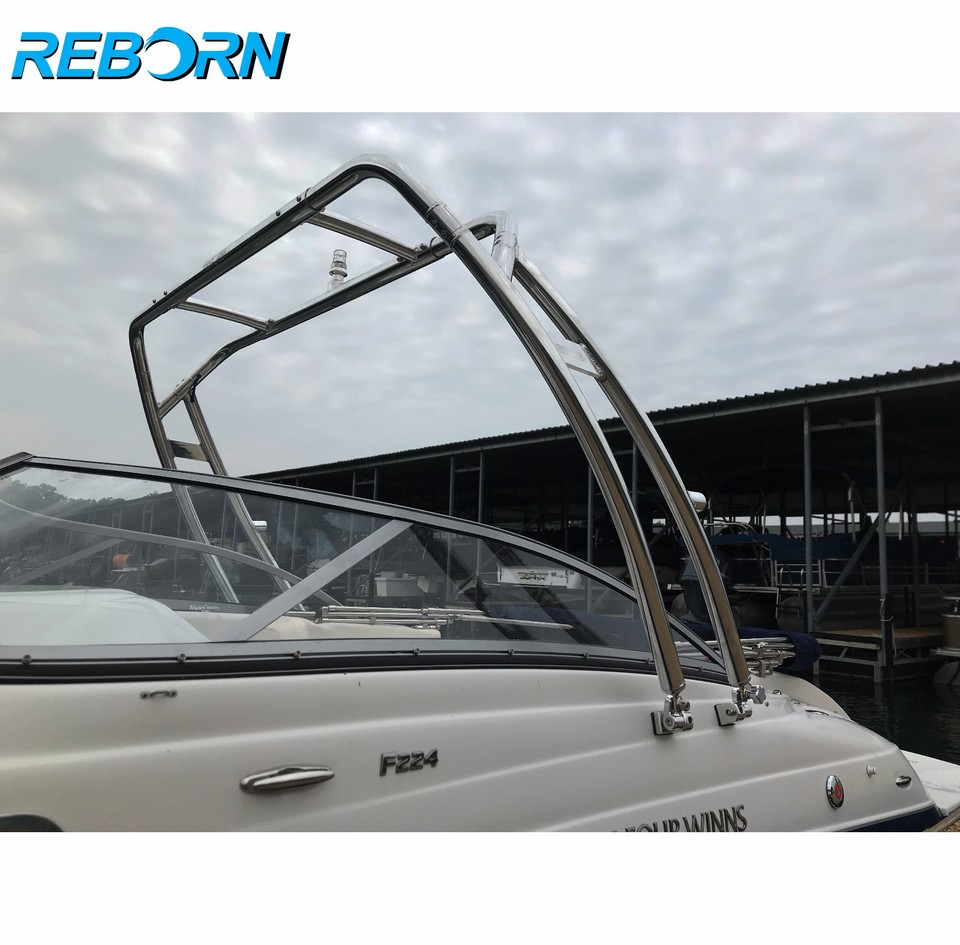 Reborn Launch Forward-facing Boat Wakeboard Tower polished Easy ...