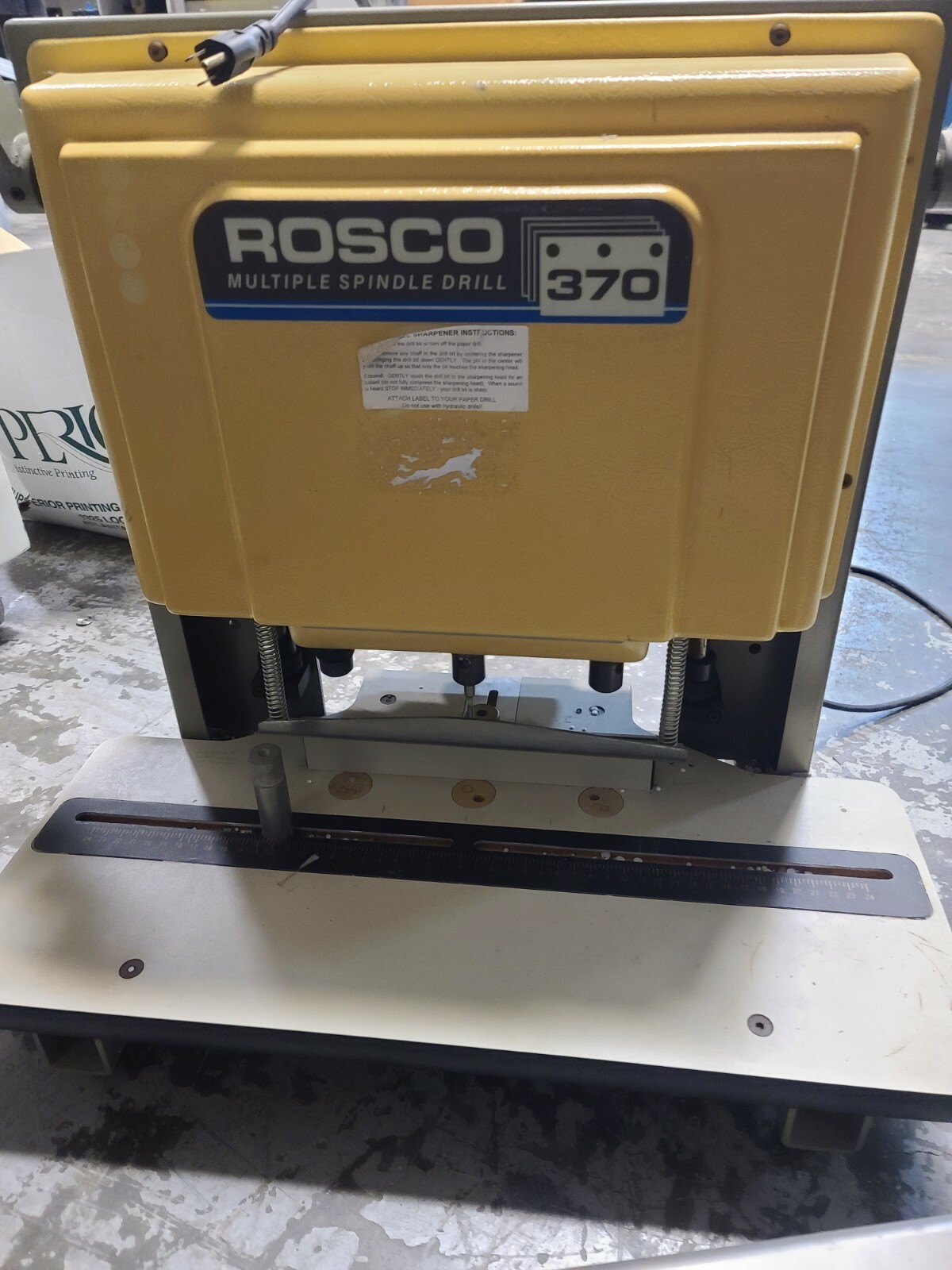 Rosco 370 Multiple Spindle Drill | eBay