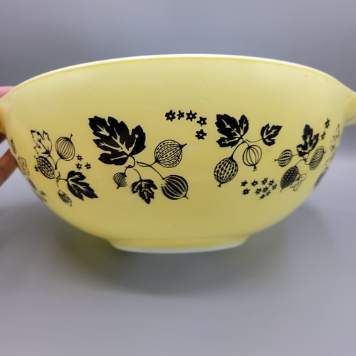 Yellow Pyrex Gooseberry 444 Cinderella Mixing Bowl, 4 qt | eBay