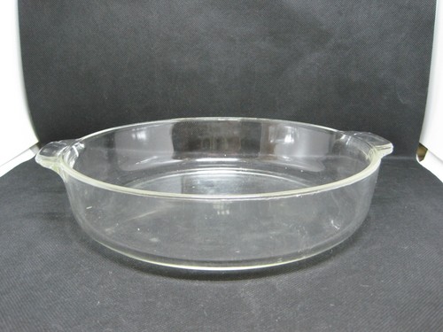 Vintage Pyrex # 221 Clear 8.75 inch Glass Round Cake Pie Baking Dish | eBay