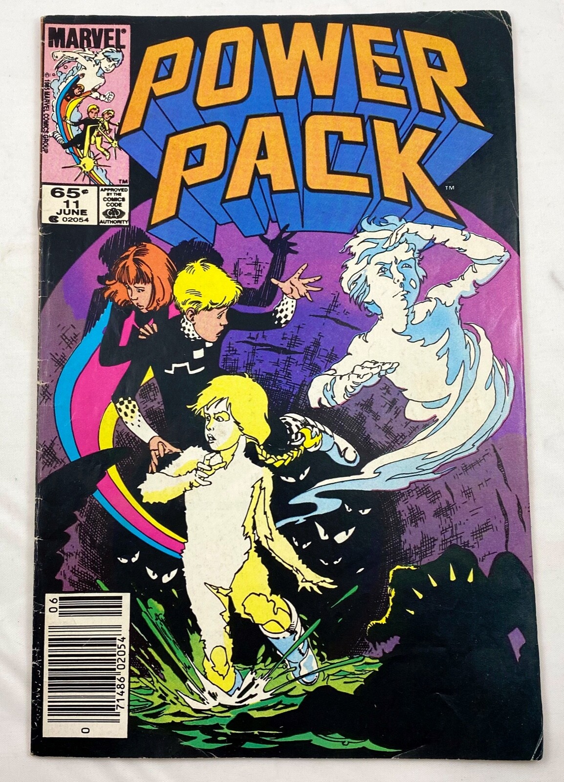 POWER PACK - Marvel Comic - #11 - [Problems] - June 1985 - Louise ...