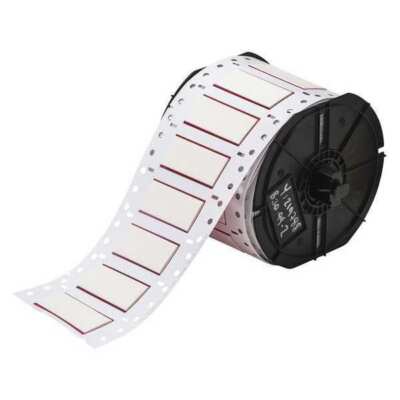 BRADY 2" x 27/32" White Wire Marking Sleeves, B33-500-2-7642 BBP33 ...