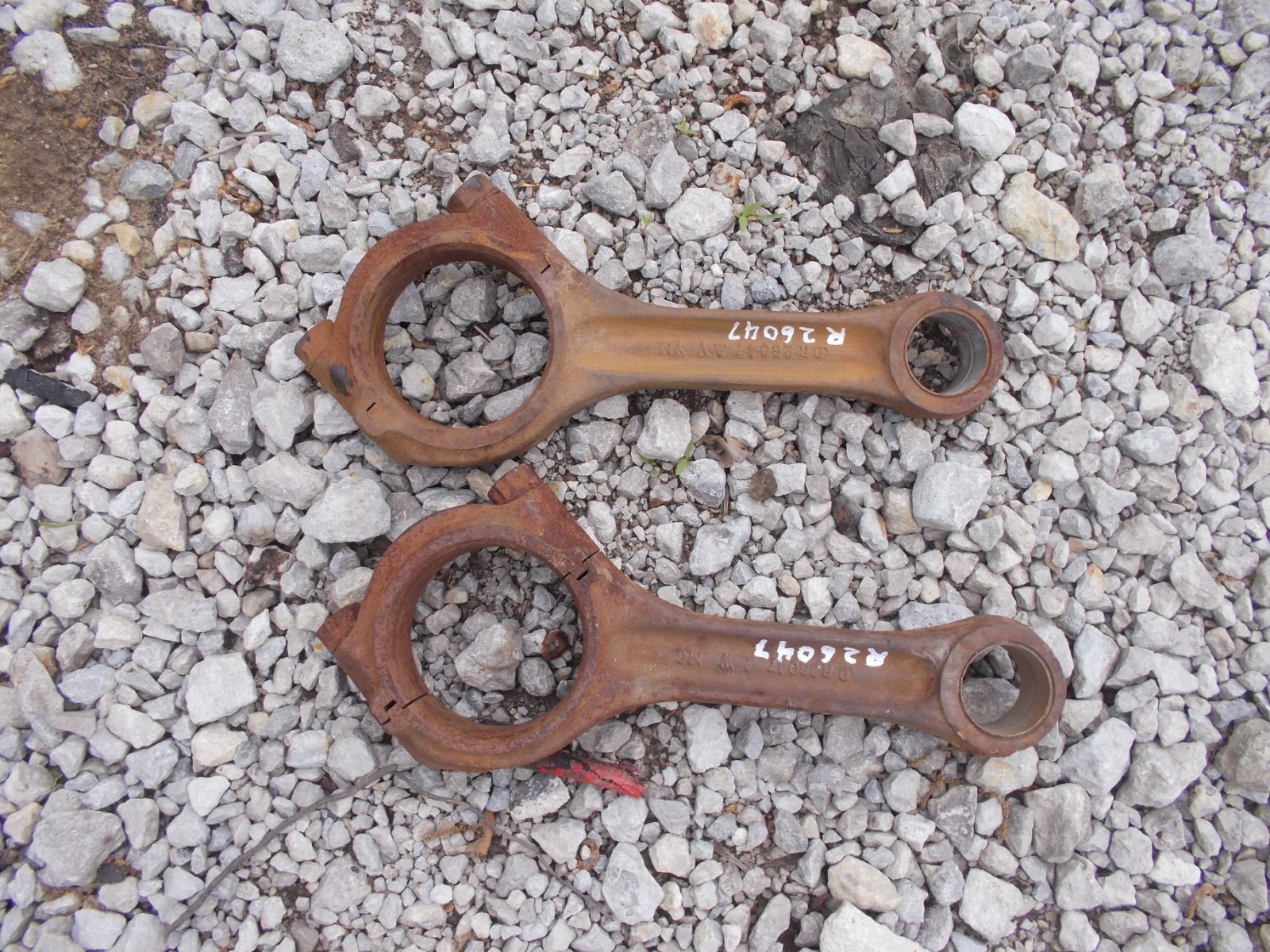 John Deere 4020 Tractor original JD engine motor connecting rod rods ...