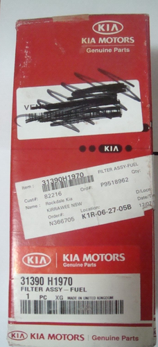 Genuine Kia "Fuel Filter Assy Deisel" + 31390 H1970 Made in UK | eBay ...