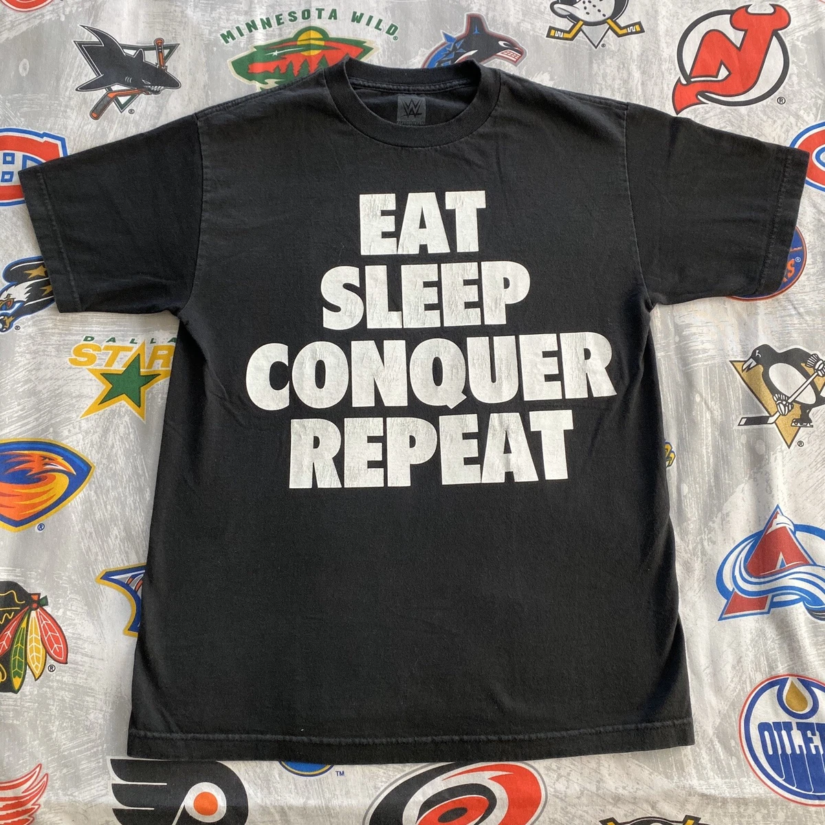 Brock Lesnar Logo Eat Sleep Conquer Repeat