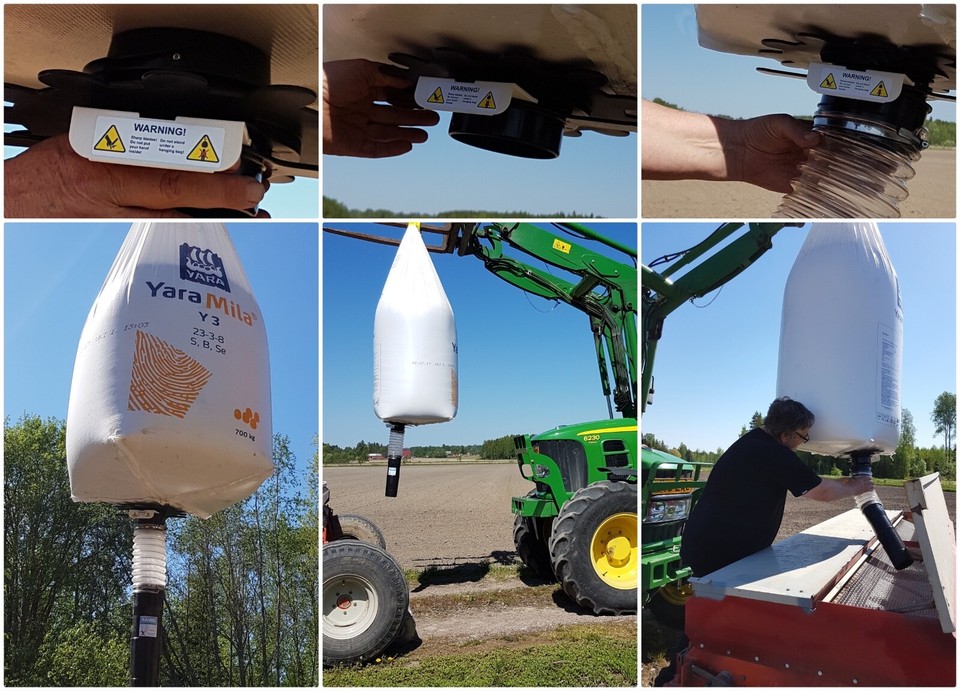 Raimo Big Bag Dispenser for FIBC, Bulk Bag unloader, Ton bag, Tote ...