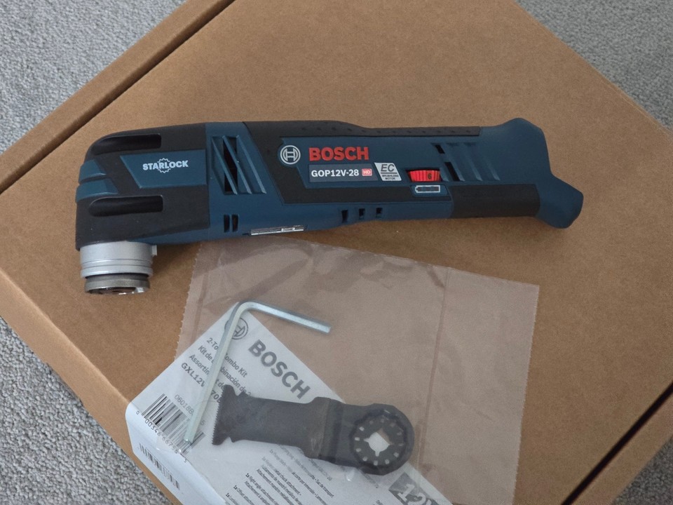 Bosch Professional GOP 12V-28 12v Brushless Multi Tool Cutter (Body ...