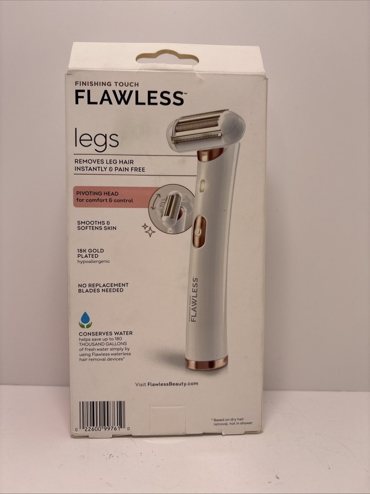 Flawless Legs Electric Razor for Women, Pivoting Head Leg Hair Remover ...