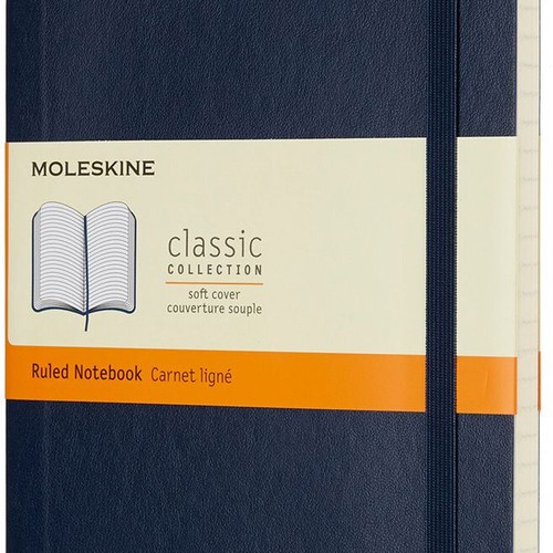 MOLESKINE Classic Soft Cover Large Notebook - Ruled - Assorted - NEW | eBay